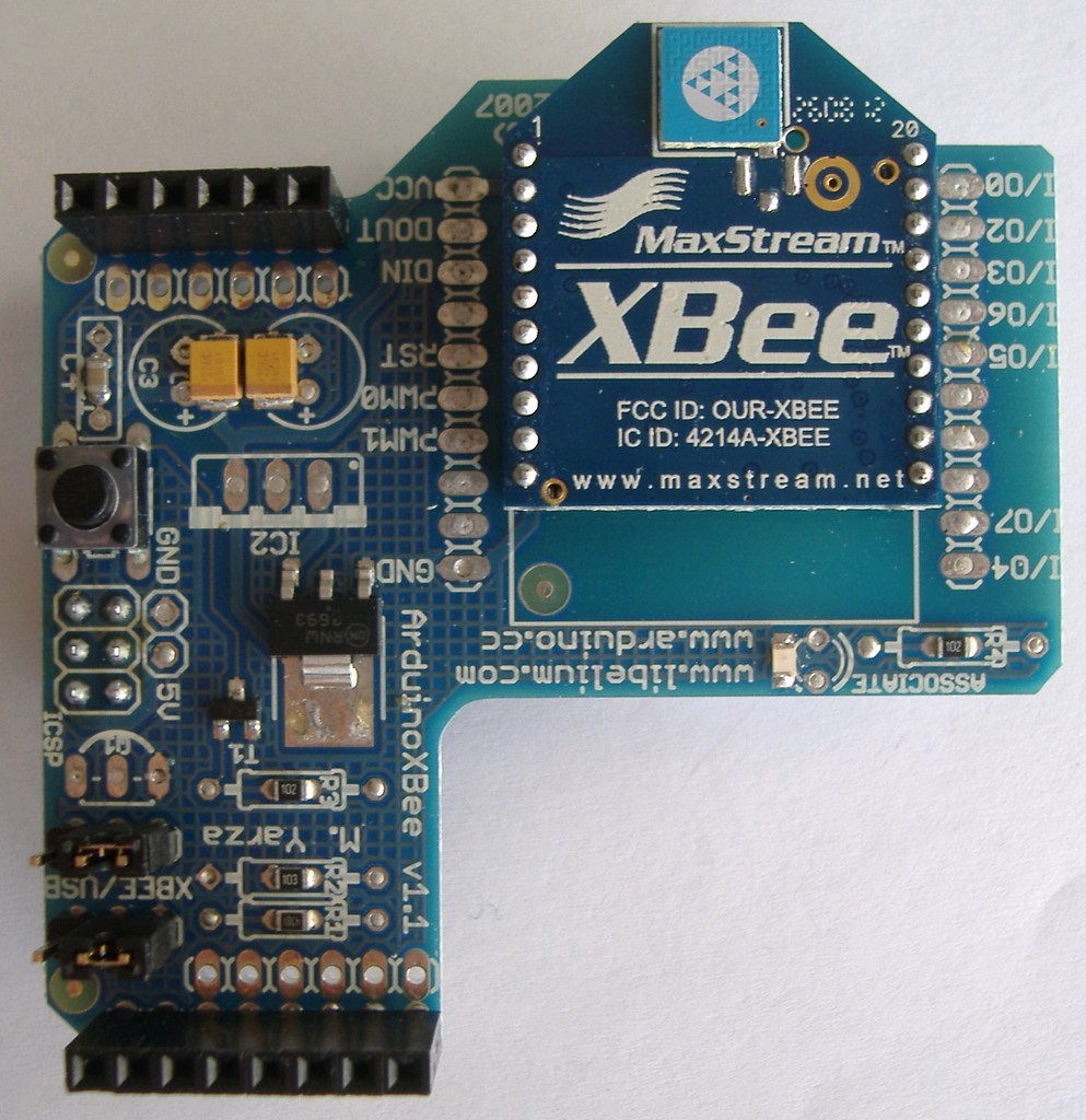 Scheda Arduino Xbee shield