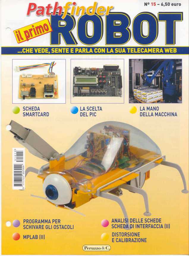 Scheda alimentazione Robot Pathfinder