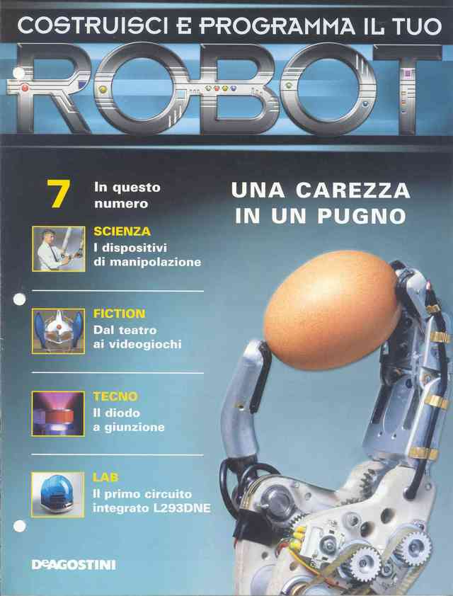 Scheda motori per robot DeAgostini
