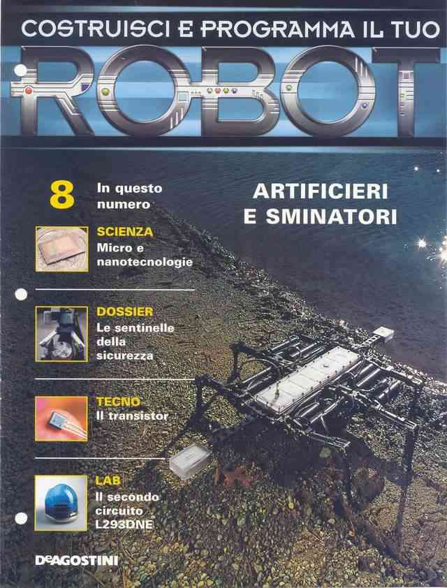 Scheda motori per robot DeAgostini