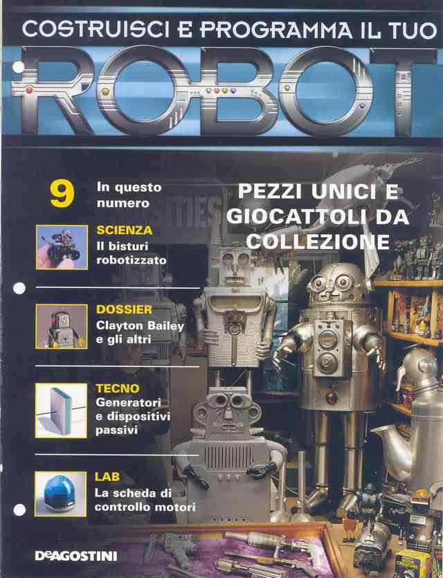 Scheda motori per robot DeAgostini